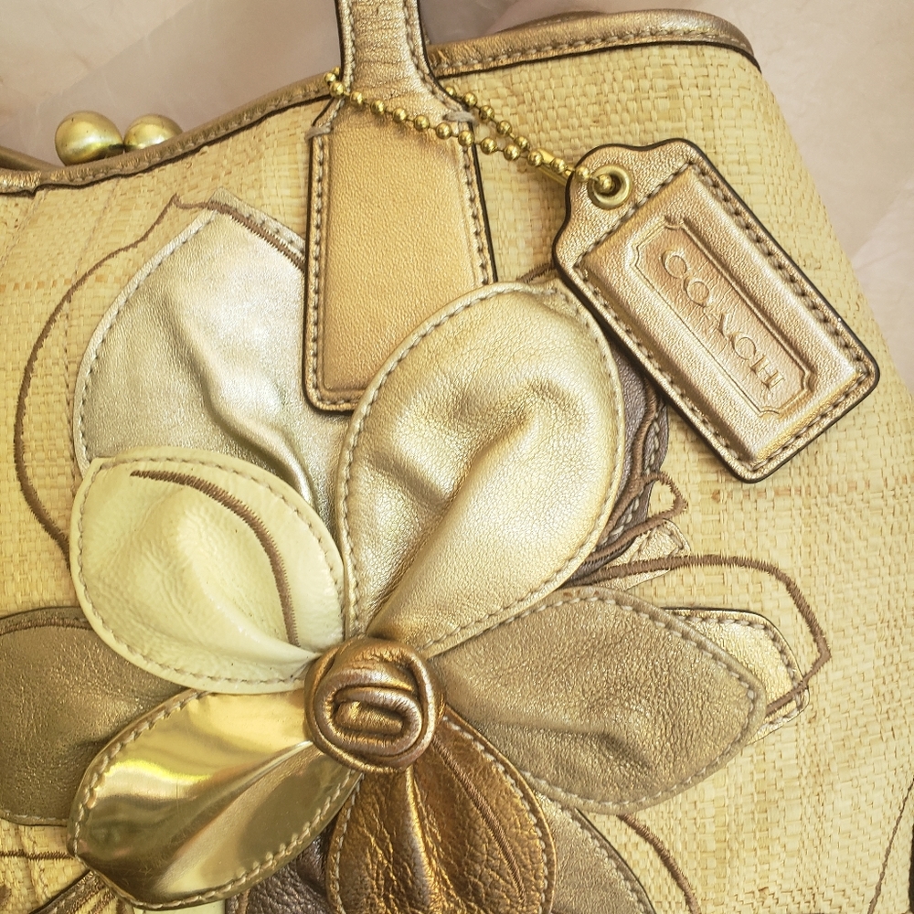 Coach Straw Bag - Gem